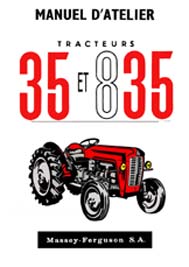 Revue et manuel tracteur Massey Ferguson MF 835 et MF35